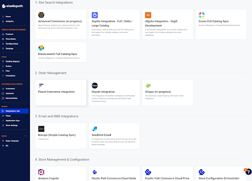 Introducing Integrations Hub – Delivering on the… | Elastic Path